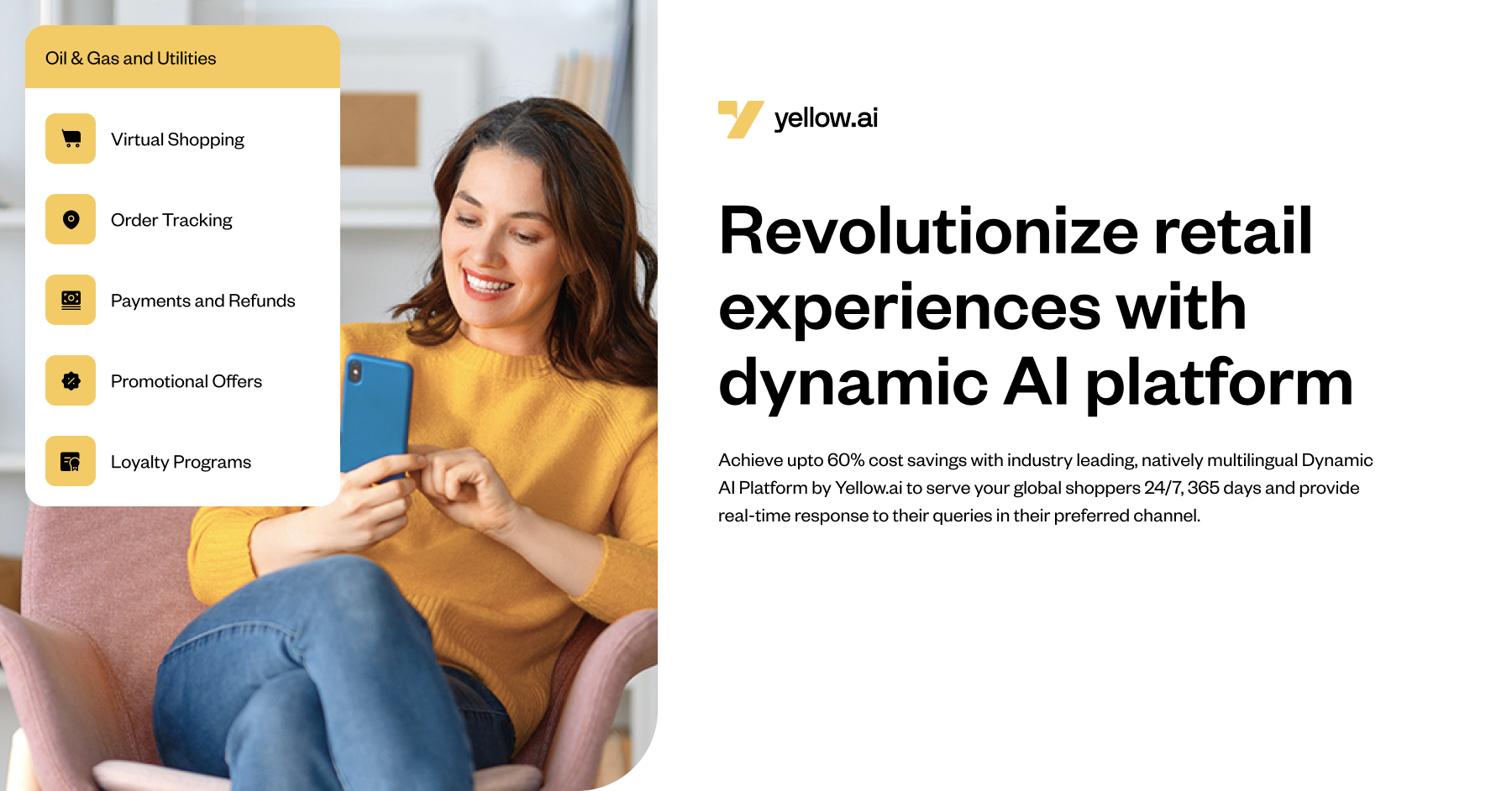 Best AI chatbots for retail and ecommerce industry | Yellow.ai