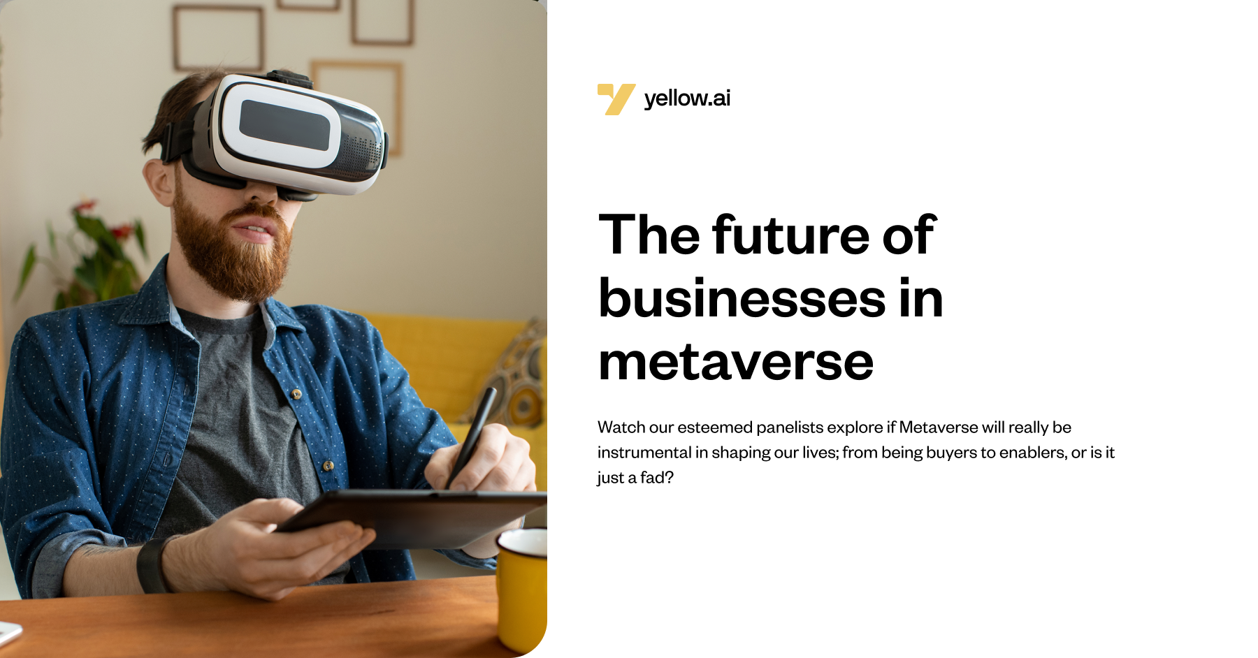 Envision the Future of Businesses in Metaverse - Yellow.ai