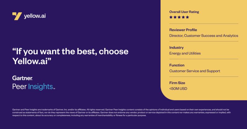 Conversational AI - A Complete Guide for [2023] - Yellow.ai