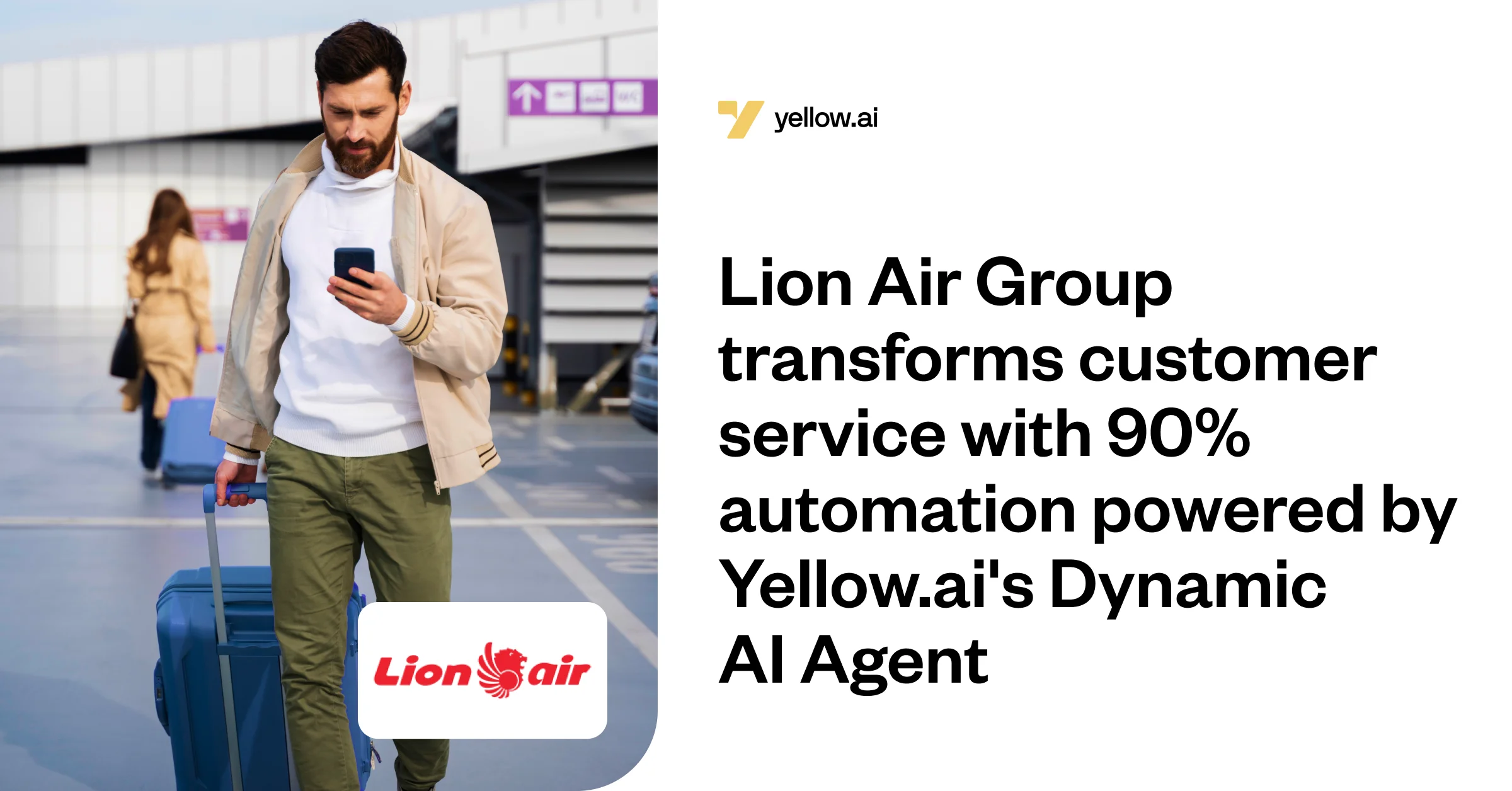 Lion Air Group transforms customer service with 90% automation powered by Yellow.ai’s dynamic AI ...